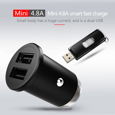 4.8A Dual USB CAR CHARGER  Universal Compatible HOCO USB CAR CHARGER for all electronics supplier