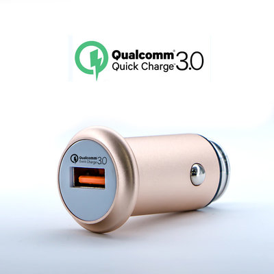 FQC08 Qualcomm quick charge 3.0 car usb charger, universal car charger for phones, top selling car usb charger supplier