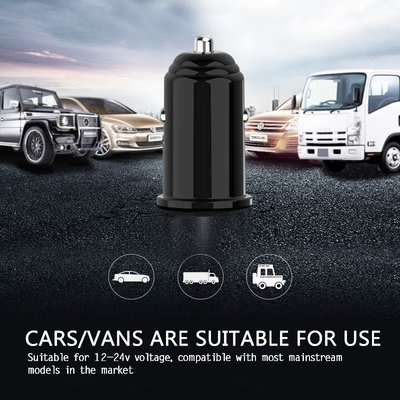 4.8A Dual USB CAR CHARGER  Universal Compatible USB CAR CHARGER for all electronics cheap price supplier
