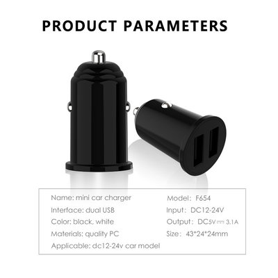 4.8A Dual USB CAR CHARGER  Universal Compatible USB CAR CHARGER for all electronics cheap price supplier