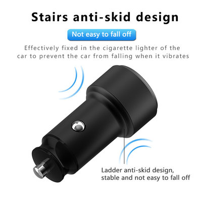 PD+USB 2.1A CAR CHARGER FAST USB CAR CHARGER Compatible with all smart phones, type-c fast car charge supplier