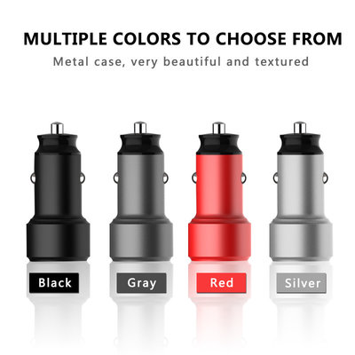 PD+USB 2.1A CAR CHARGER FAST USB CAR CHARGER Compatible with all smart phones, type-c fast car charge supplier