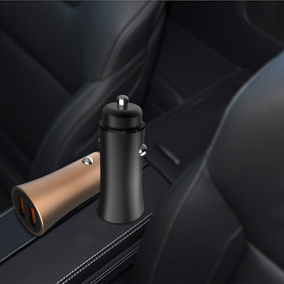 F655 QC3.0+ UDB2.1A Dual car charger, universal car charger for phones, top selling car usb charger supplier