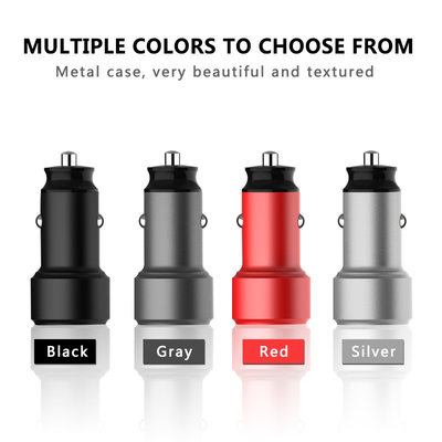 FQC18-1 Dual QC3.0 USB CAR CHARGER  Universal Compatible USB CAR CHARGER for all electronics cheap price supplier