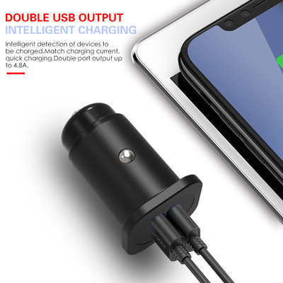 4.8A Dual USB CAR CHARGER  Universal Compatible HOCO USB CAR CHARGER for all electronics supplier