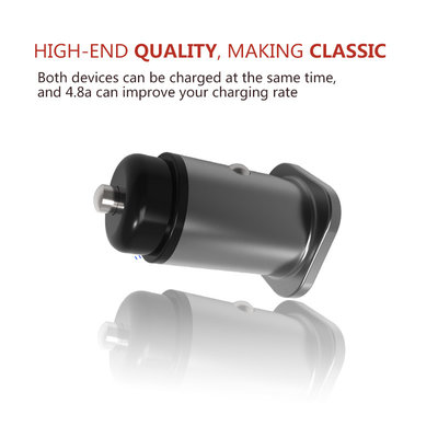 4.8A Dual USB CAR CHARGER  Universal Compatible HOCO USB CAR CHARGER for all electronics supplier