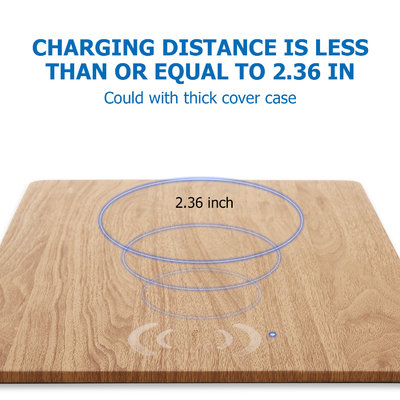 10W MOUSE PAD WIRELESS CHARGER 10w universal compatible Leather fast qi wireless charging charger mouse pad for iPhone supplier