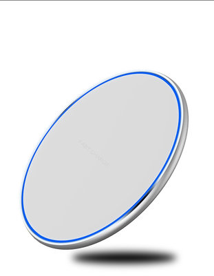 10W WIRELESS CHARGER PAD Ultra Slim Aluminum Fast Qi Wireless Charger Pad compatible woth 7.5W 5W supplier