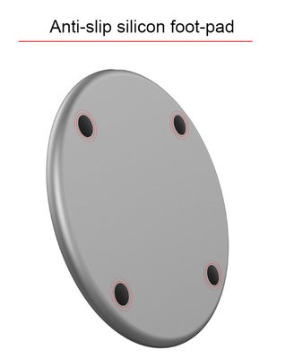 10W WIRELESS CHARGER PAD Ultra Slim Aluminum Fast Qi Wireless Charger Pad compatible woth 7.5W 5W supplier