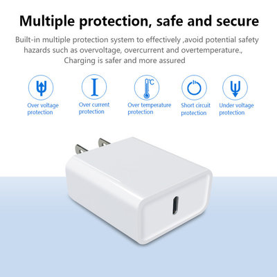 24W EU PD TRAVEL CHARGER TYPE-C 28W FAST CHRGER for Macbook compatible with HUAWEI QUICK CHARGE QC3.0/QC2.0 supplier