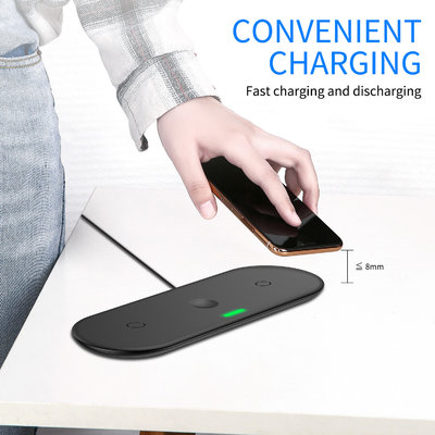 3 IN 1 WIRELESS CHARGER Multi-function Simultaneously Fast Wireless Charger For Apple Watch For iPhone For Apple supplier