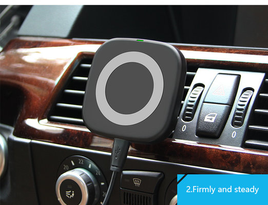WIRELESS CAR CHARGER Magnetic QI car mount wireless charger for SAMSUNG iPhone any mobile phone 10W fast charging supplier