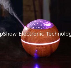 Essential Oil Diffuser 150ML Shadow Wood Grain  Ultrasonic Aroma Diffuser Humidifier