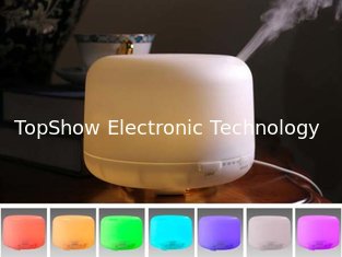 500ML Ultrasonic Air Aroma Humidifier Fogger With Color LED Lights For Home