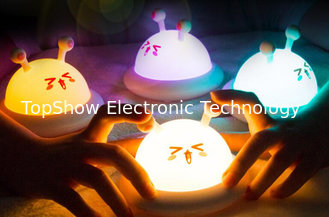 Rechargeable Cute Night Lamps LED Animal Night Light Colorful Silicone Night Light For Kids