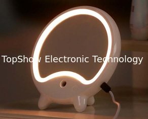 Desktop LED Light Makeup Mirror Mist Humidifier For Beauty Salon