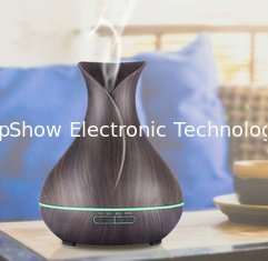 Aroma Essential Oil Diffuser, 400ml Aromatherapy Diffuser Ultrasonic Cool Mist Humidifier with Color LED Light