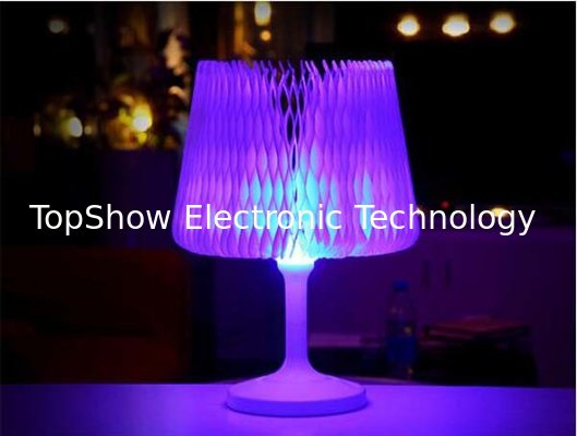 New Changeable Shape Colorful Warm Light Desk Lamp With Tactile Switch For Home
