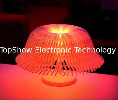 New Changeable Shape Colorful Warm Light Desk Lamp With Tactile Switch For Home