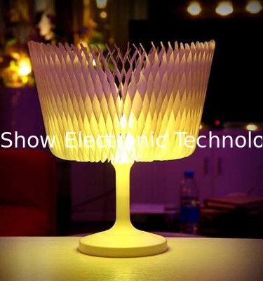 New Changeable Shape Colorful Warm Light Desk Lamp With Tactile Switch For Home