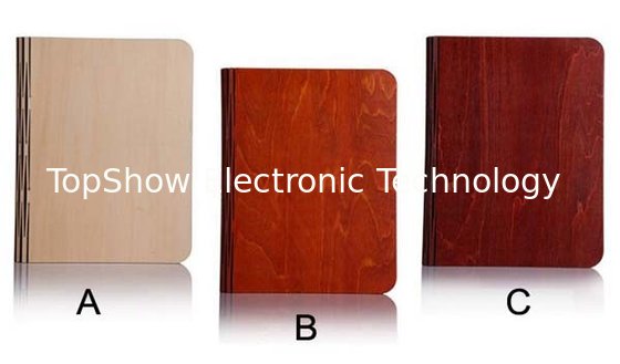 USB Cargeable Foldable Page Wooden Cover Book Shape LED Light For Home