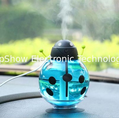 Mini USB Powered Home Car Desktop Beatles Aroma Humidifier With Night Light