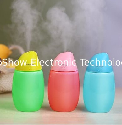 400ml Large Water Tank Tabletop Mini USB Charge Mango Humidifier With Led Light