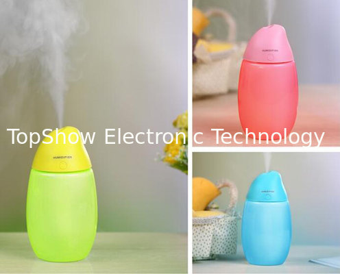 400ml Large Water Tank Tabletop Mini USB Charge Mango Humidifier With Led Light