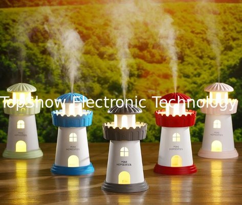 New Arrival Home Use Creative 150ml OEM USB Mini Lighthouse Air Humidifier