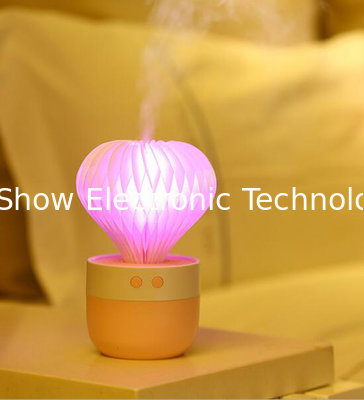 Mini Humidifier 7 Color Night Light Ball Cactus Air Humidifiers USB Desktop Humidifier for Car