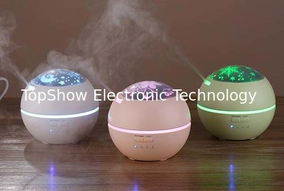 Essential Oil Diffuser 150ML Shadow Wood Grain  Ultrasonic Aroma Diffuser Humidifier