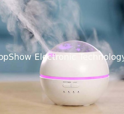Essential Oil Diffuser 150ML Shadow Wood Grain  Ultrasonic Aroma Diffuser Humidifier