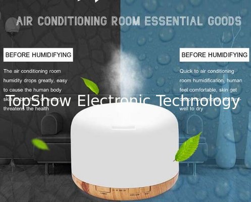 500ml Ultra-Quiet Environment Ultrasonic Aroma Diffuser With 7Color Light