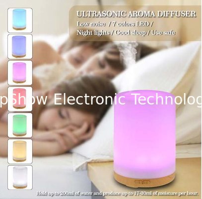 200ml Cool Mist Essential Oil Aroma Humidifier With 7Color LED Light
