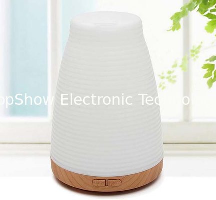 100ml Auto Shut-off Ultrasonic Oil Diffuser Cool Mist Aroma Humidifier With Color LED Lights