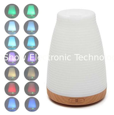 100ml Auto Shut-off Ultrasonic Oil Diffuser Cool Mist Aroma Humidifier With Color LED Lights