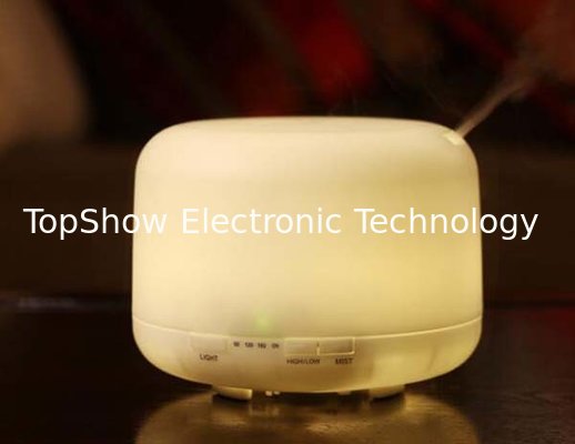 500ML Ultrasonic Air Aroma Humidifier Fogger With Color LED Lights For Home