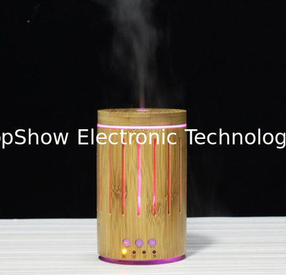 Real Bamboo Essential Oil Diffuser Cool Mist Ultrasonic Aroma Diffuser