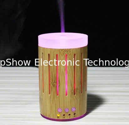 Real Bamboo Essential Oil Diffuser Cool Mist Ultrasonic Aroma Diffuser