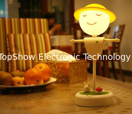 Topshow Creative LED Lovely Touch Sensor Scarecrow Night Light For Kids