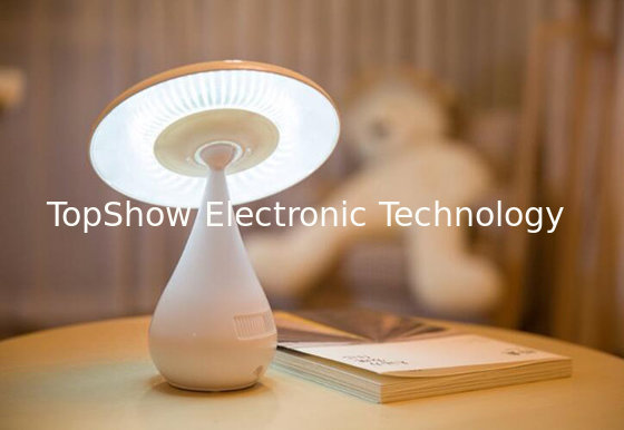 2018 New LED Desk Lamp Rotating Mushroom Night Light Mushroom Air Purifying Lamp