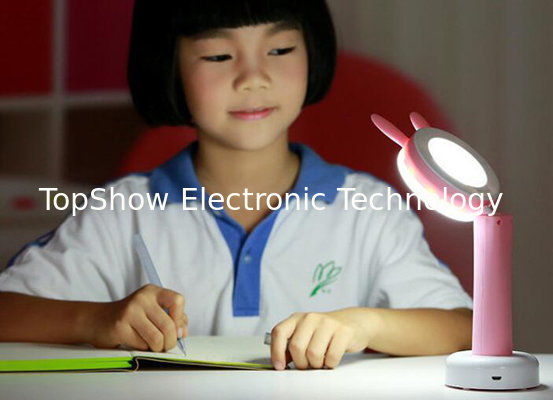 Warm and White Cute Pet LED Eye-protecting Desk Lamp USB Reading Table Lamp For Children