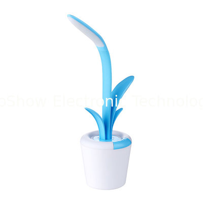 USB Rechargeable LED Desk Eye-protecting Kaffir Lily Reading Lamp For Children