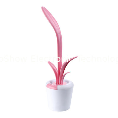 USB Rechargeable LED Desk Eye-protecting Kaffir Lily Reading Lamp For Children