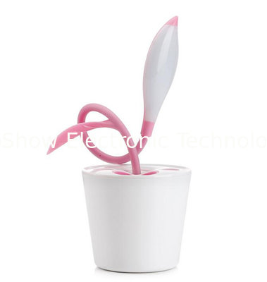 USB Rechargeable Touch Doudou Miao LED Table Lamp With Pen Holder