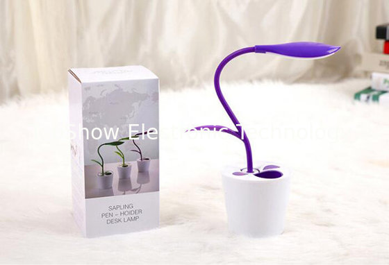 USB Rechargeable Touch Doudou Miao LED Table Lamp With Pen Holder