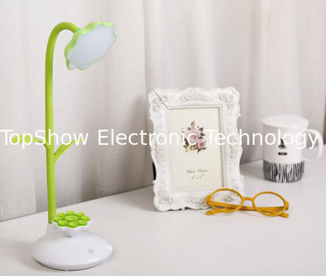 Hot Selling Creative Rechargeable Sunflower LED Desk Lamp With Phone Stand