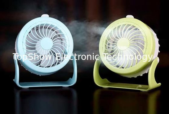 2018 Wholesale USB Desktop Creative Quiet Water Mist Spray Mini Cooling Fan
