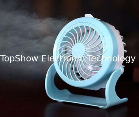 2018 Wholesale USB Desktop Creative Quiet Water Mist Spray Mini Cooling Fan