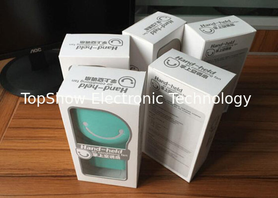 Portable Smile Adjustable Rechargable Handheld USB Mini Air Conditiong Fan